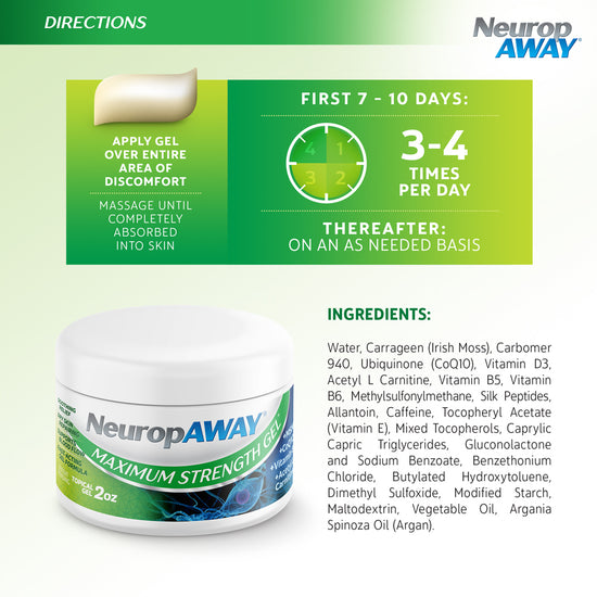 NeuropAWAY Gel | Fast Relief – VasoCorp